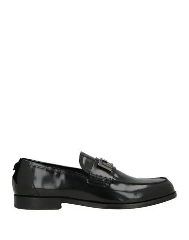 GIOVANNI CONTI Leather Loafers With Appliqués
