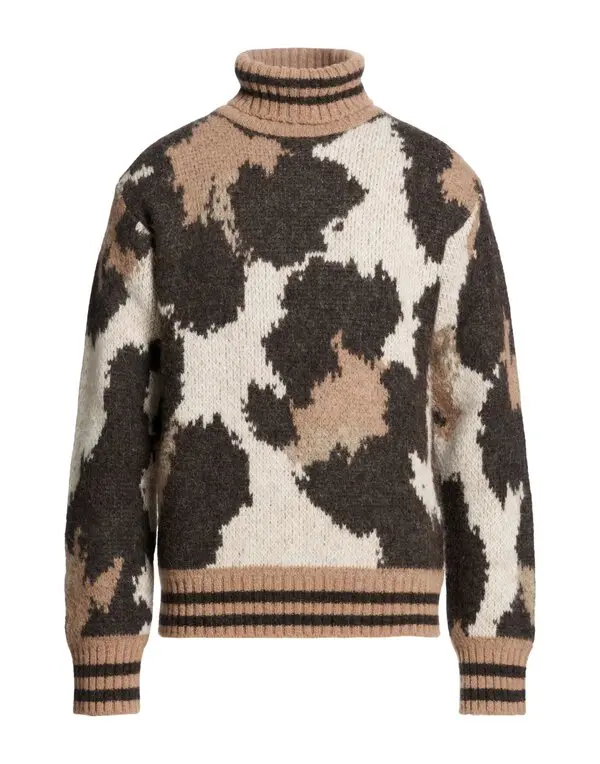 Gant Alpaca Wool And Merino Wool Blend Turtleneck Sweater