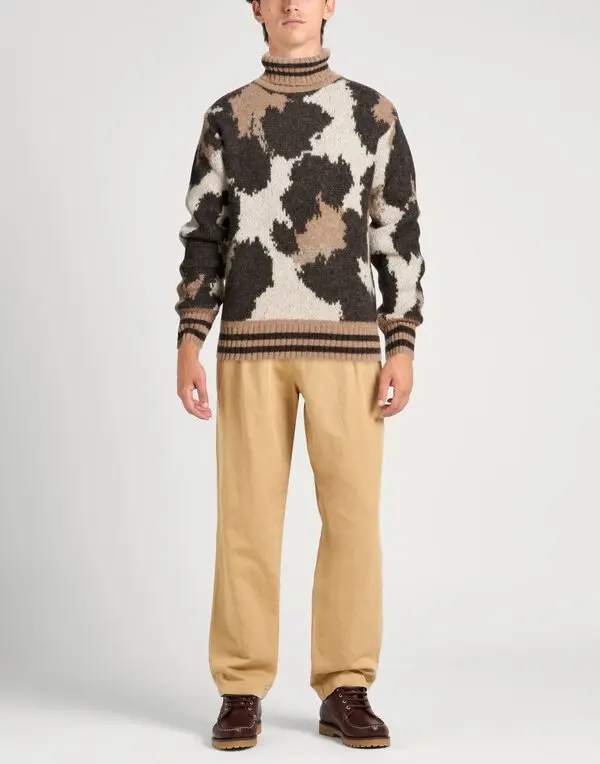 Gant Alpaca Wool And Merino Wool Blend Turtleneck Sweater