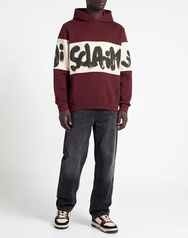 DISCLAIMER Hooded Sweatshirt With Logo Detail - Red