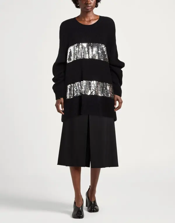 ANIYE BY Sequined Pullover Sweater