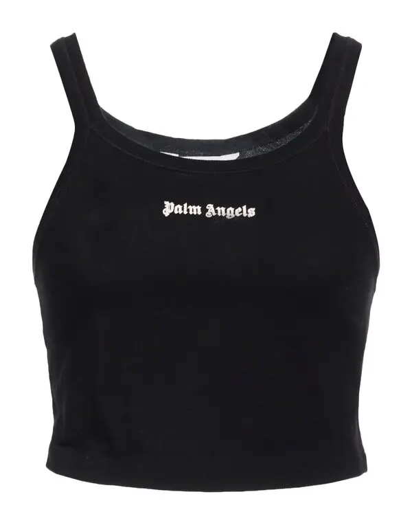 Palm Angels Piqué Cotton & Polyester Tank Top