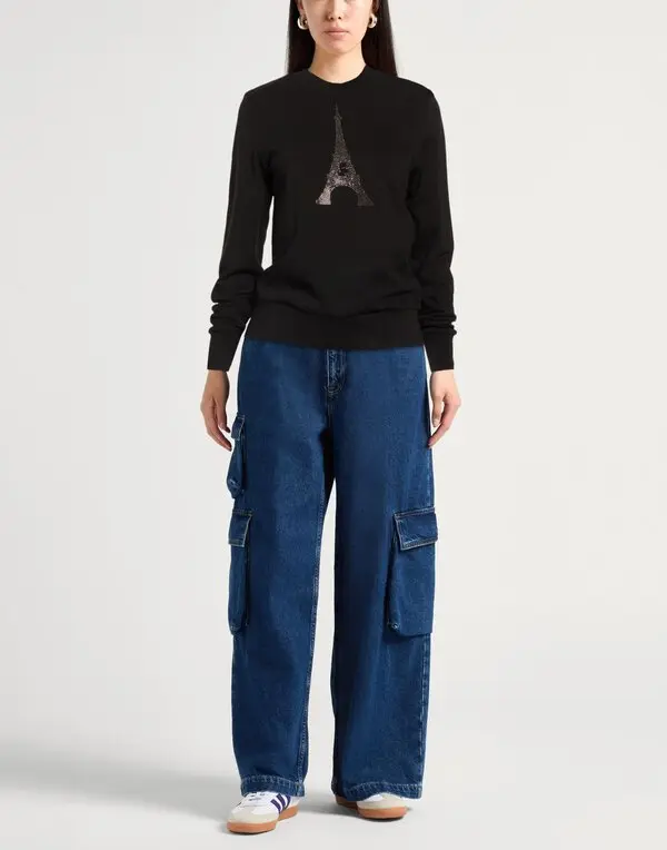 Karl Lagerfeld Cotton Sweatshirt - Black