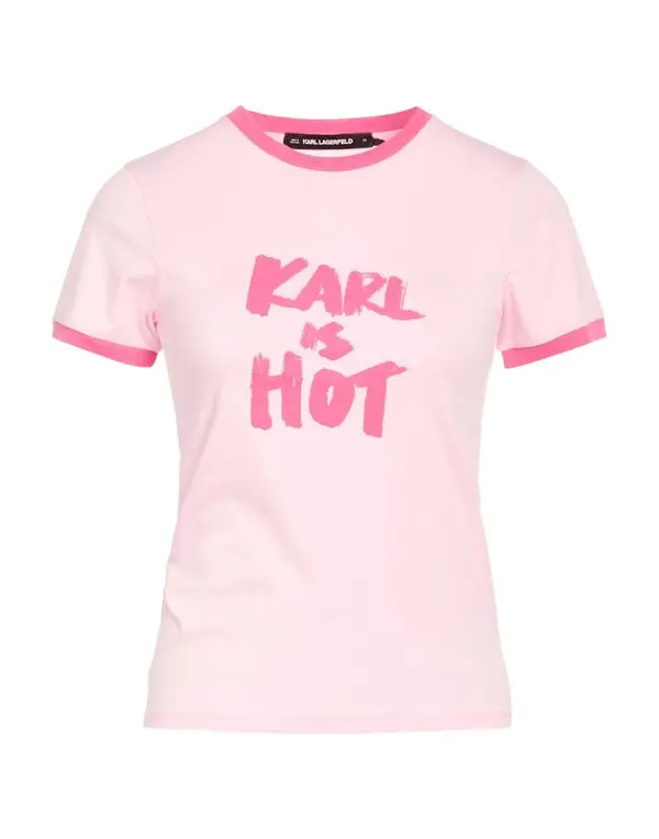 Karl Lagerfeld Organic Cotton Printed T-shirt
