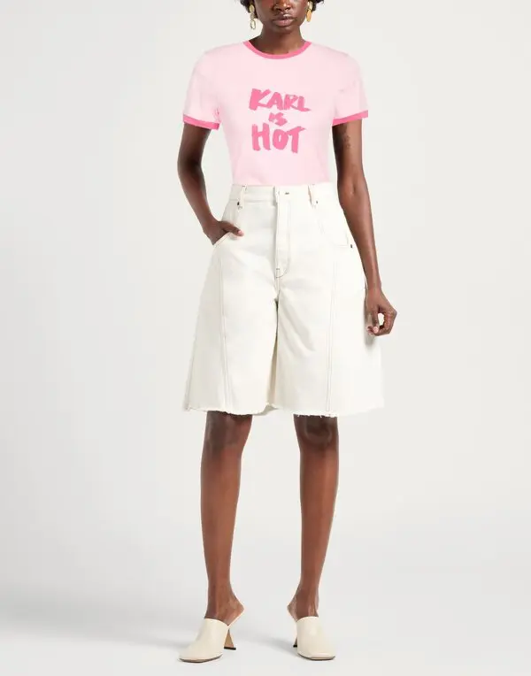 Karl Lagerfeld Organic Cotton Printed T-shirt