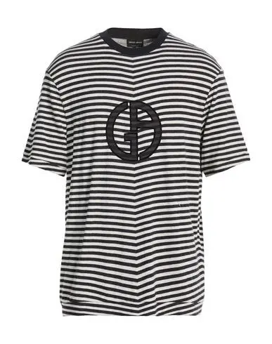 Giorgio Armani T-shirt Size Viscose, Elastane - Blue