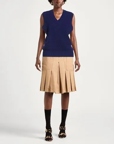 DEPARTMENT 5 Wool V-neck Sleeveless Knit Vest