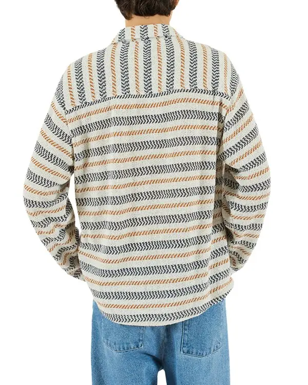 KROST Speckled Stripe Knit Shirt