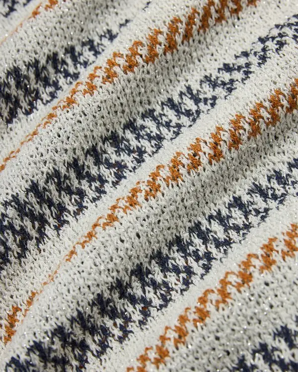 KROST Speckled Stripe Knit Shirt