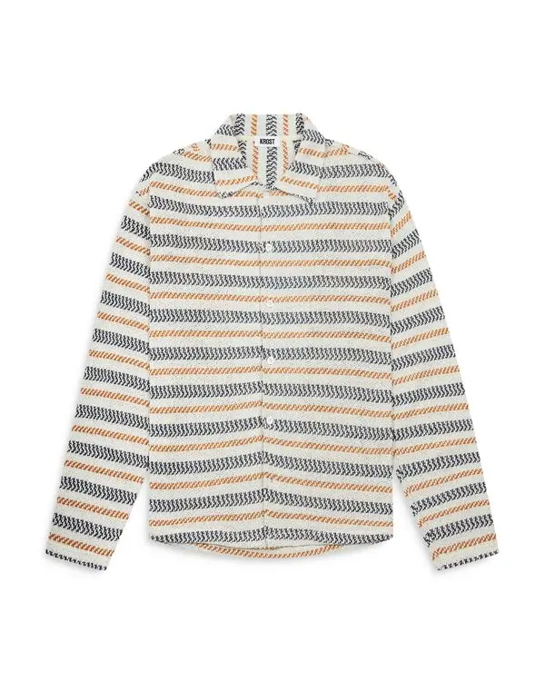 KROST Speckled Stripe Knit Shirt