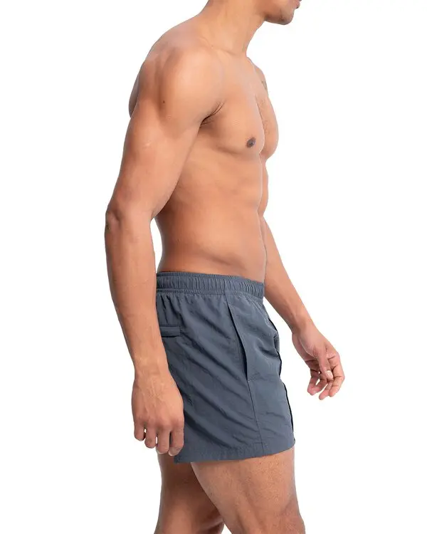AUTO-REPLY Vertical Pintuck Sebastian 4" Swim Trunks