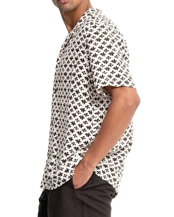 AUTO-REPLY Alex Printed Linen Shirt