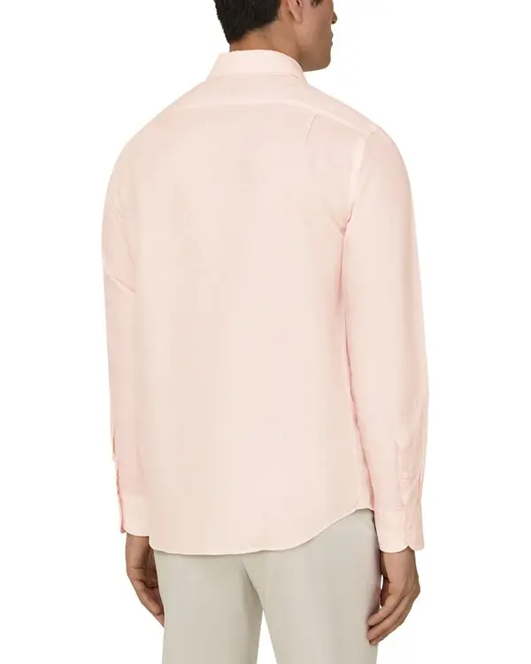 Boggi Milano Linen Shirt - Pink