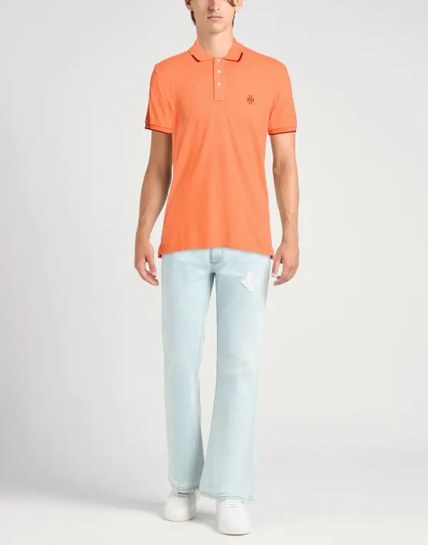 JACOB COHЁN Polo Shirt Size Cotton, Elastane