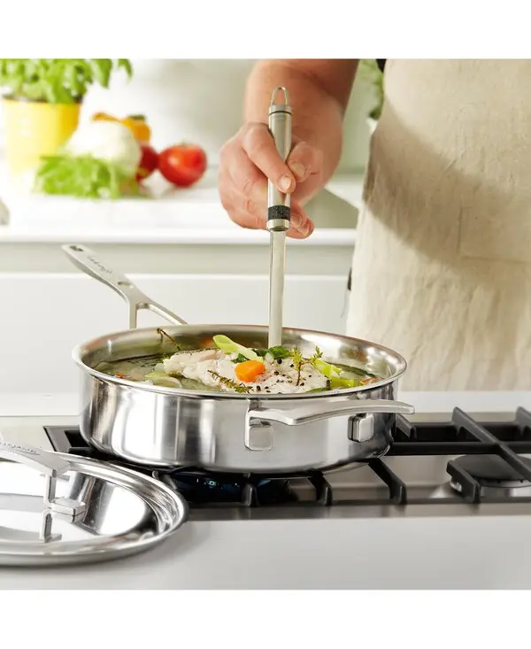 DEMEYERE Industry 5 Stainless Steel Saute Pan, 3 Qt