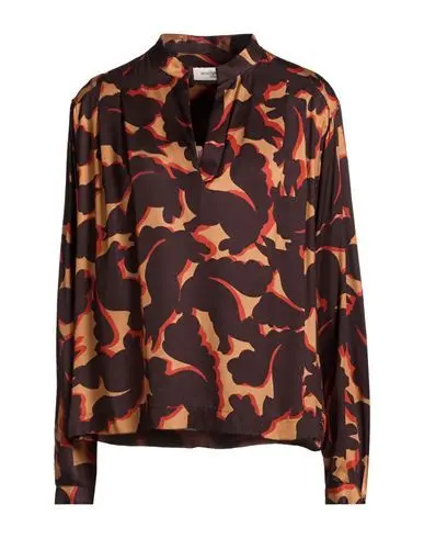OTTOD'AME Long Sleeve V-neck Viscose Top