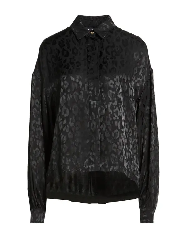 Just Cavalli Viscose Jacquard Long Sleeve Shirt