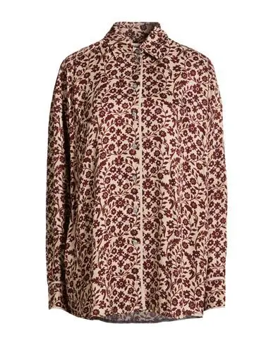 OTTOD'AME Viscose Floral-print Oversized Shirt