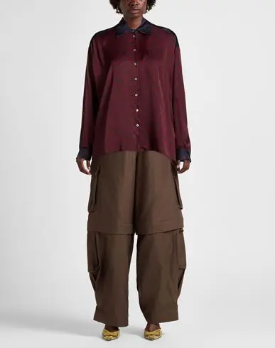 OTTOD'AME Viscose Shirt With Classic Collar And Buttoned Cuffs