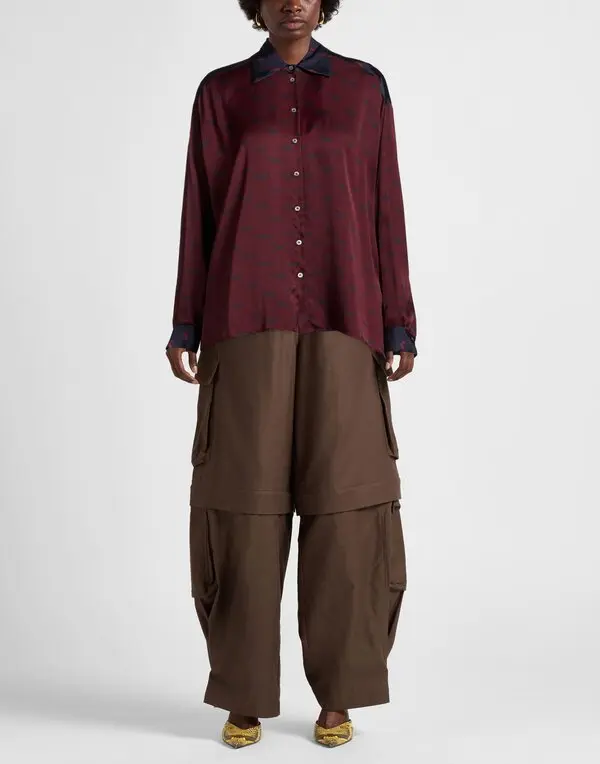 OTTOD'AME Viscose Shirt With Classic Collar And Buttoned Cuffs