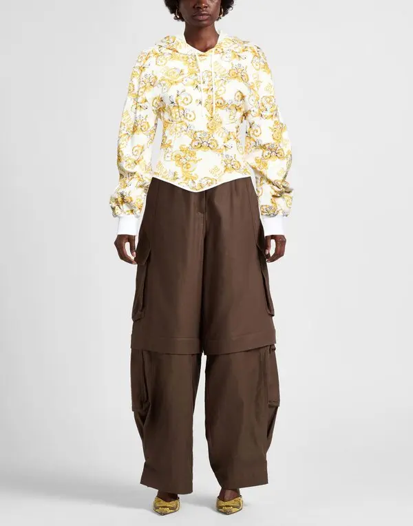 Versace Printed Cotton Terry Hoodie