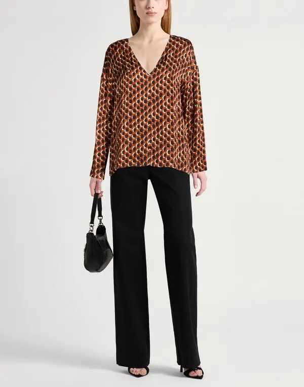 OTTOD'AME Multicolor Viscose Top