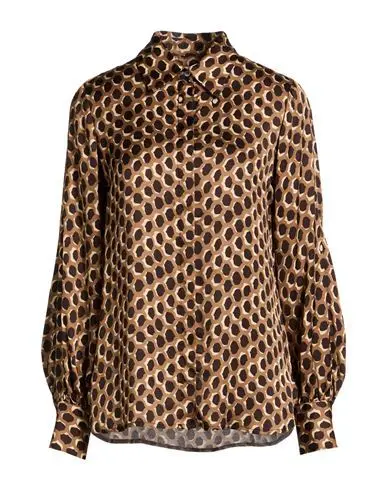 OTTOD'AME Multicolor Printed Satin Shirt