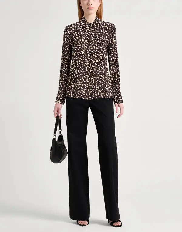 OTTOD'AME Two-tone Viscose Crepe Shirt
