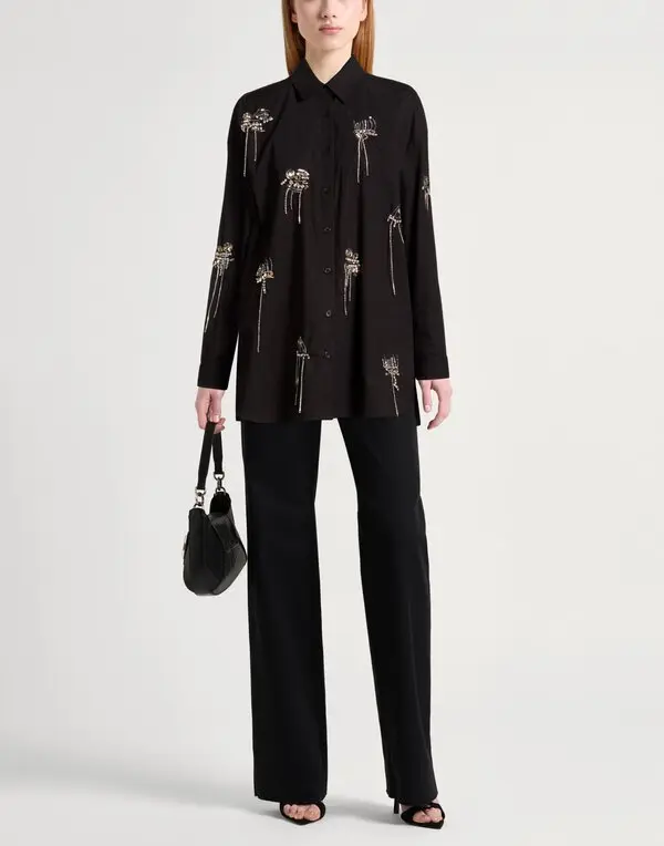 OTTOD'AME Embellished Cotton Shirt