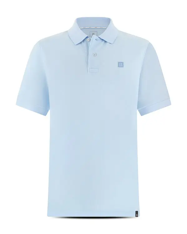 Boggi Milano Oxford Cotton Pique Polo Shirt