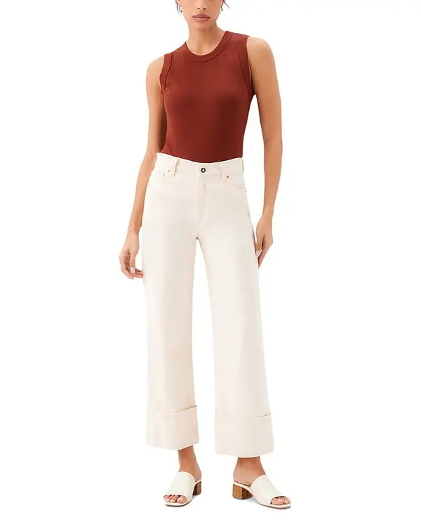 Karen Kane High Rise Cropped Jeans