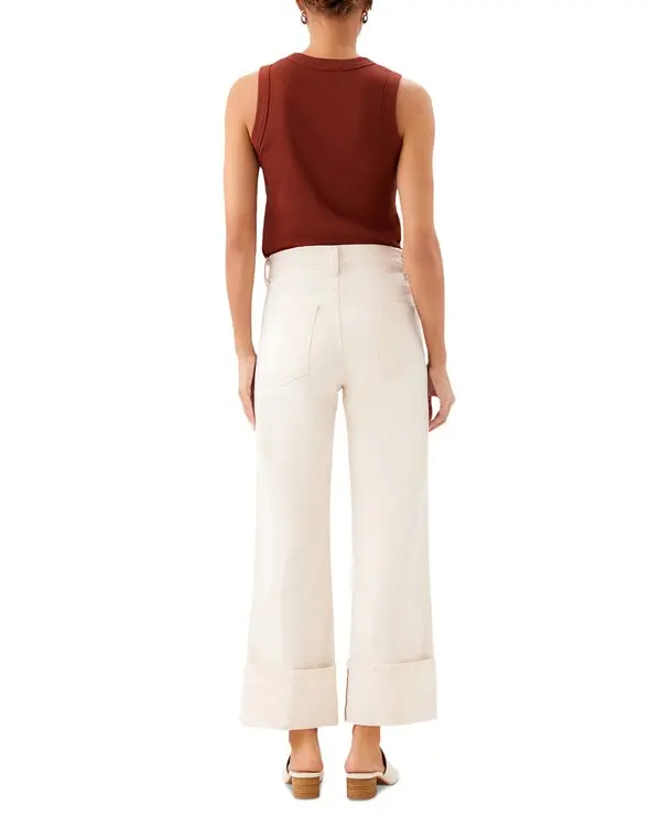 Karen Kane High Rise Cropped Jeans