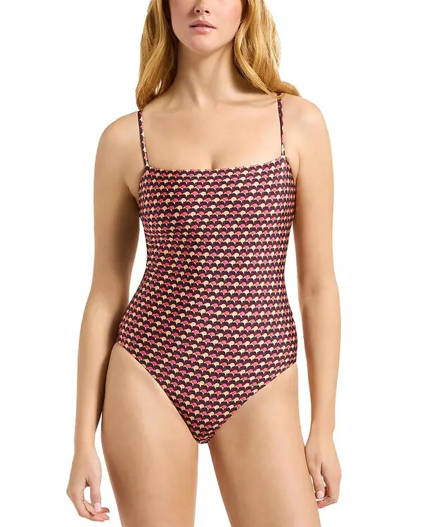JETS Minimal Tank One Piece Swimsuit - Rose