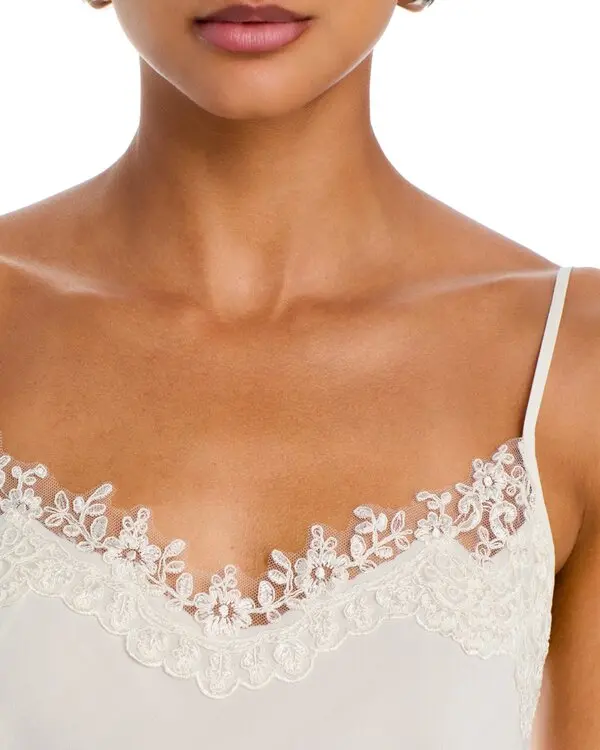 WAYF Isabelle Cami Top With Lace Trim