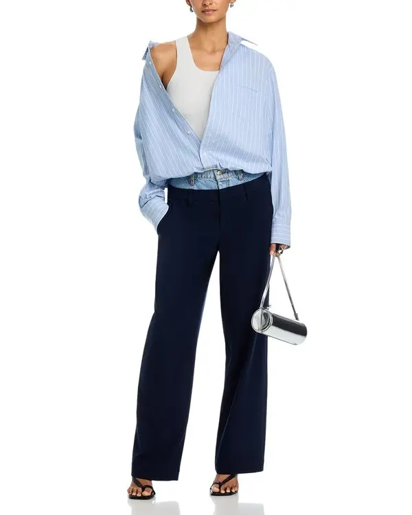 Alexander Wang Gathered Shirt - Light Blue