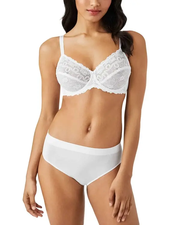 Wacoal Renaissance Rose Underwire Bra - Buff