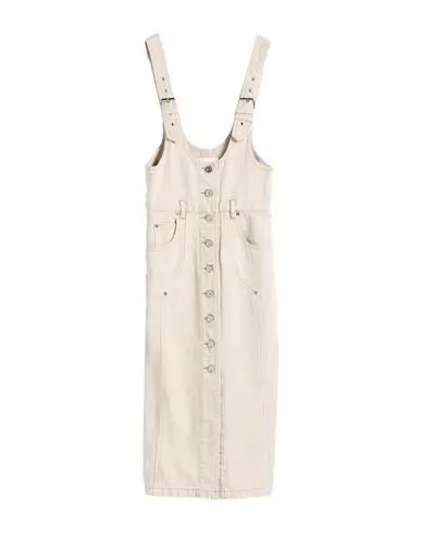 MARANT ETOILE Cotton Denim Overalls - Beige