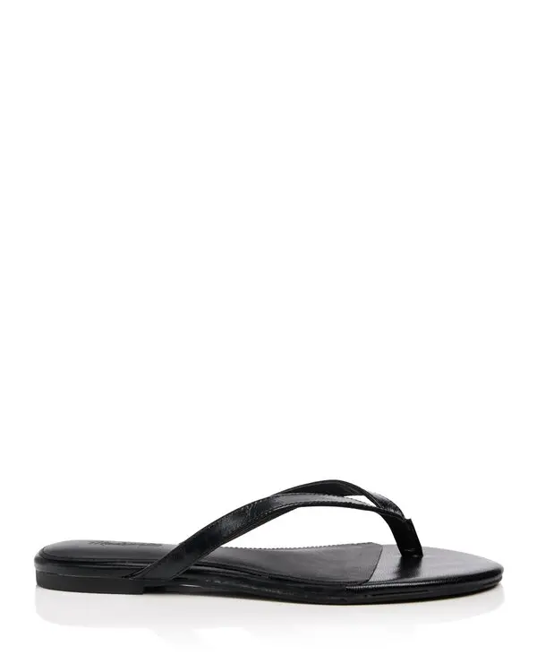 Madewell Ivanna Thong Sandals - True Black