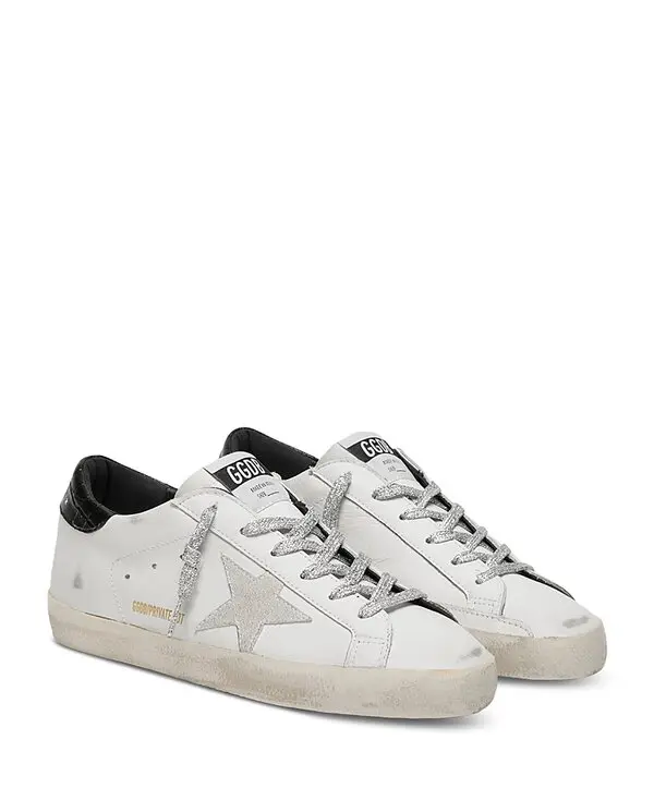 GOLDEN GOOSE Super Star Sneakers - White/black