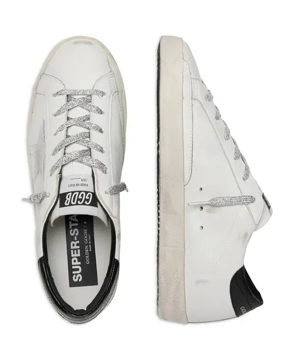GOLDEN GOOSE Super Star Sneakers - White/black