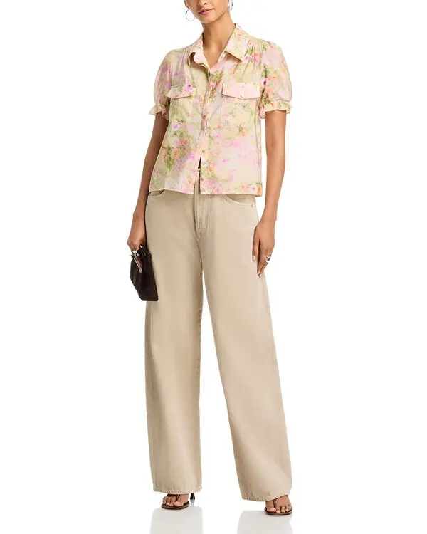 Generation Love Mina Floral Voile Blouse