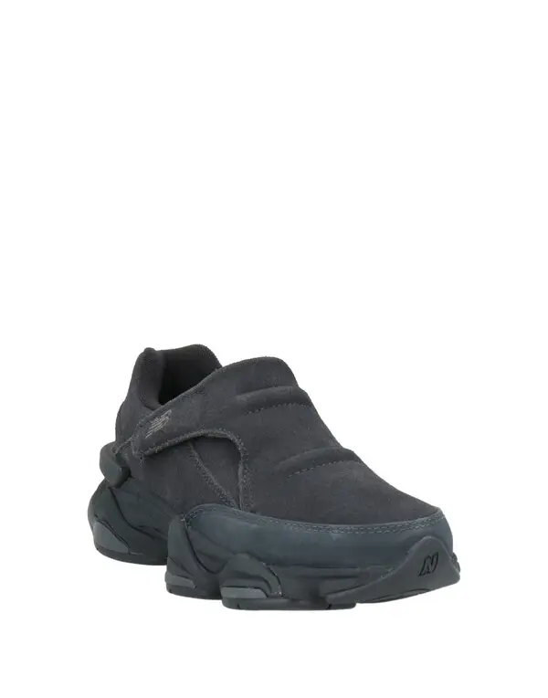 NEW BALANCE 8040 Leather And Textile Chunky Sneakers - Grey