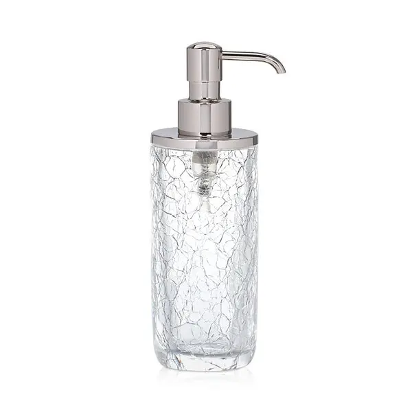 LABRAZEL Crystina Pump Soap Dispenser Polished Nickel - Clear