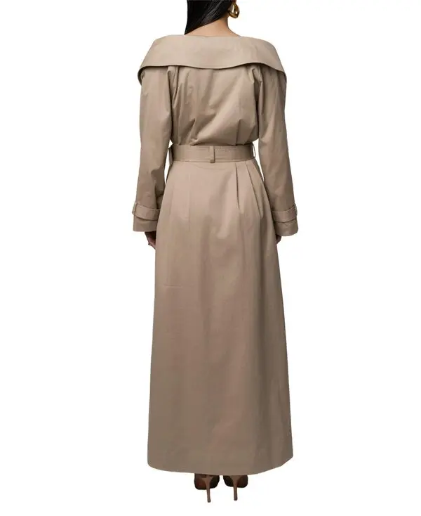 JLUXLABEL Soft Authority Trench Coat