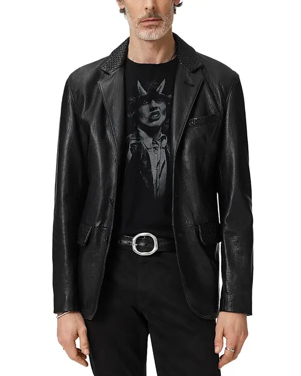 John Varvatos Leather Dayton Jacket