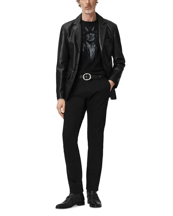 John Varvatos Leather Dayton Jacket
