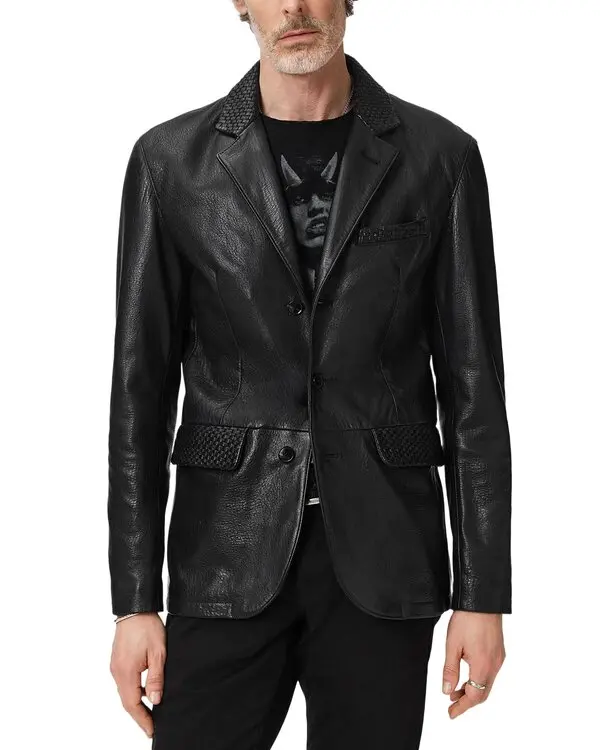 John Varvatos Leather Dayton Jacket