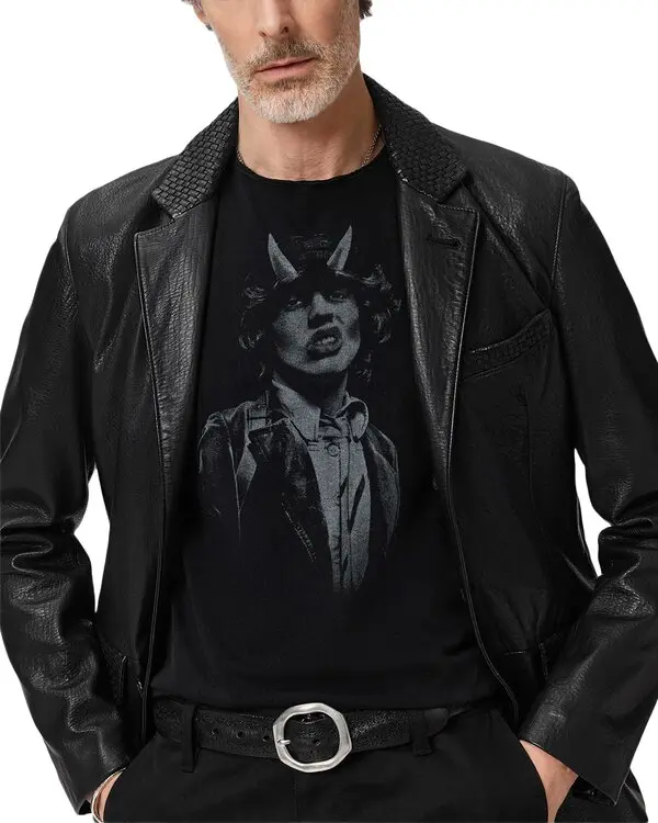 John Varvatos Leather Dayton Jacket