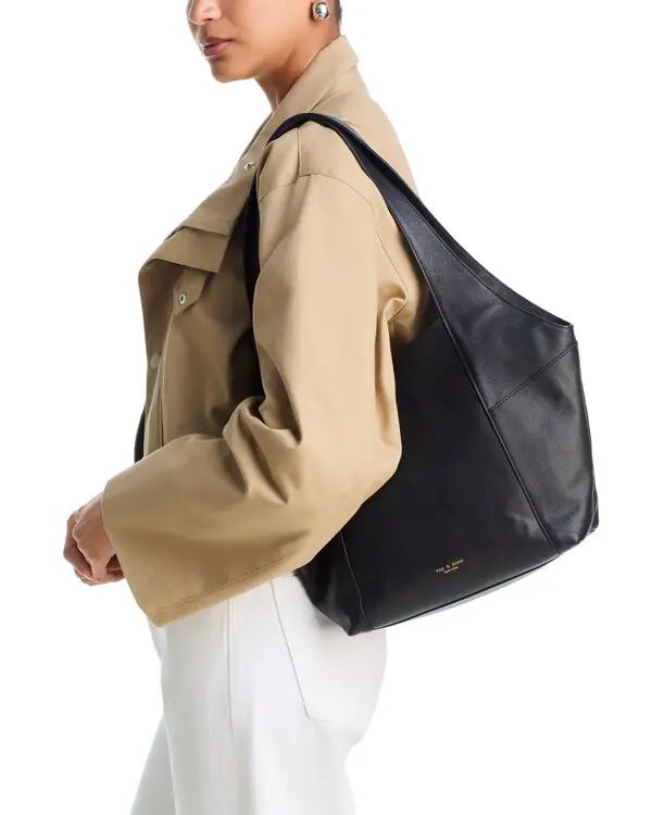 Rag & Bone Brayton Small Leather Shopper Tote