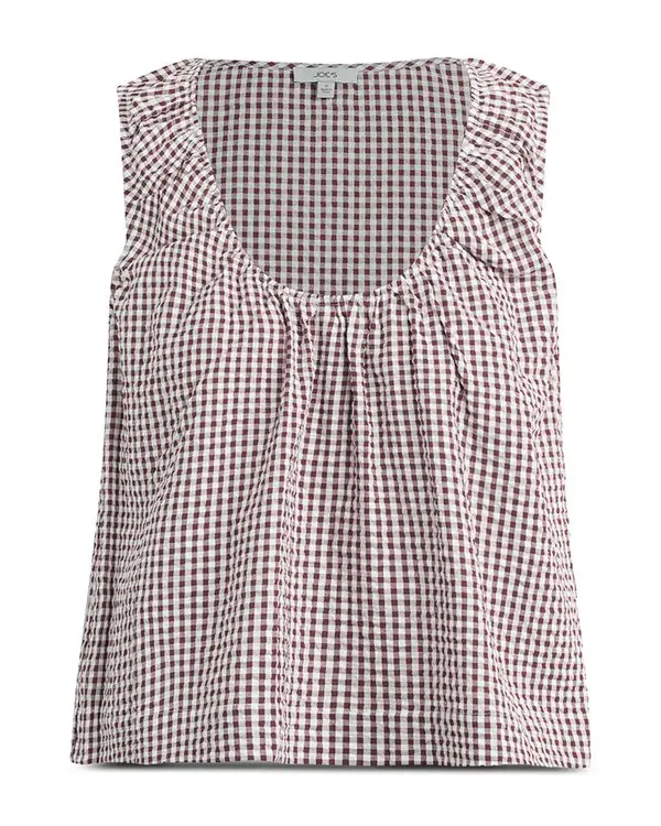 Joe's Jeans The Ana U Neck Sleeveless Blouse - Macchiato